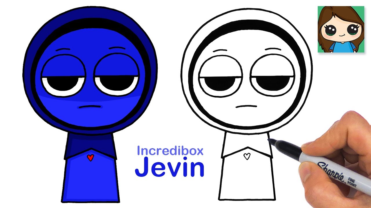 How to Draw Jevin Sprunki | Incredibox