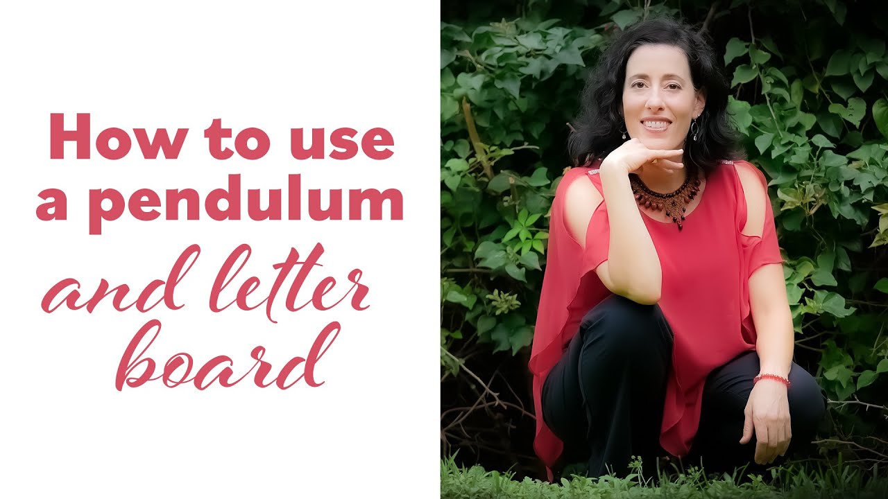 How To Use A Pendulum And Letter Board