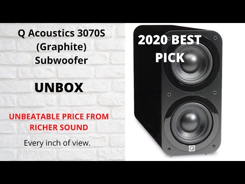 Q Acoustics 3070s 2020 - Matte Graphite | Reverb UK