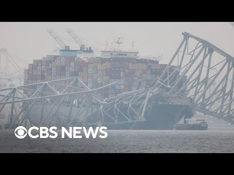 Baltimore bridge collapse salvage operations