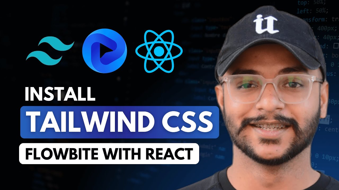 How to Install Tailwind CSS and Flowbite with React