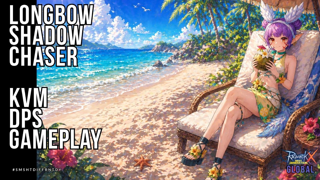 ROX GLOBAL - LONGBOW SHADOW CHASER - DPS GAMEPLAY