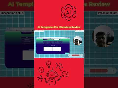 AI Templates for Literature Review Writing | Research Support AI Tool | Academic Writing AI Tools