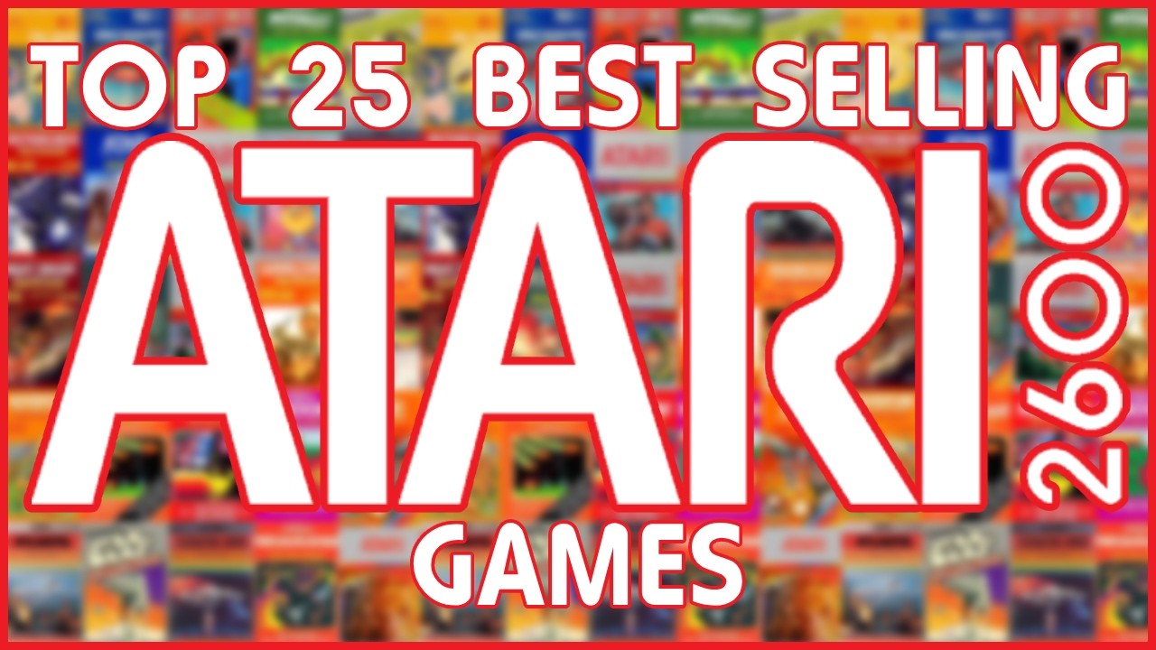 The Top 25 Best Selling Atari 2600 Games
