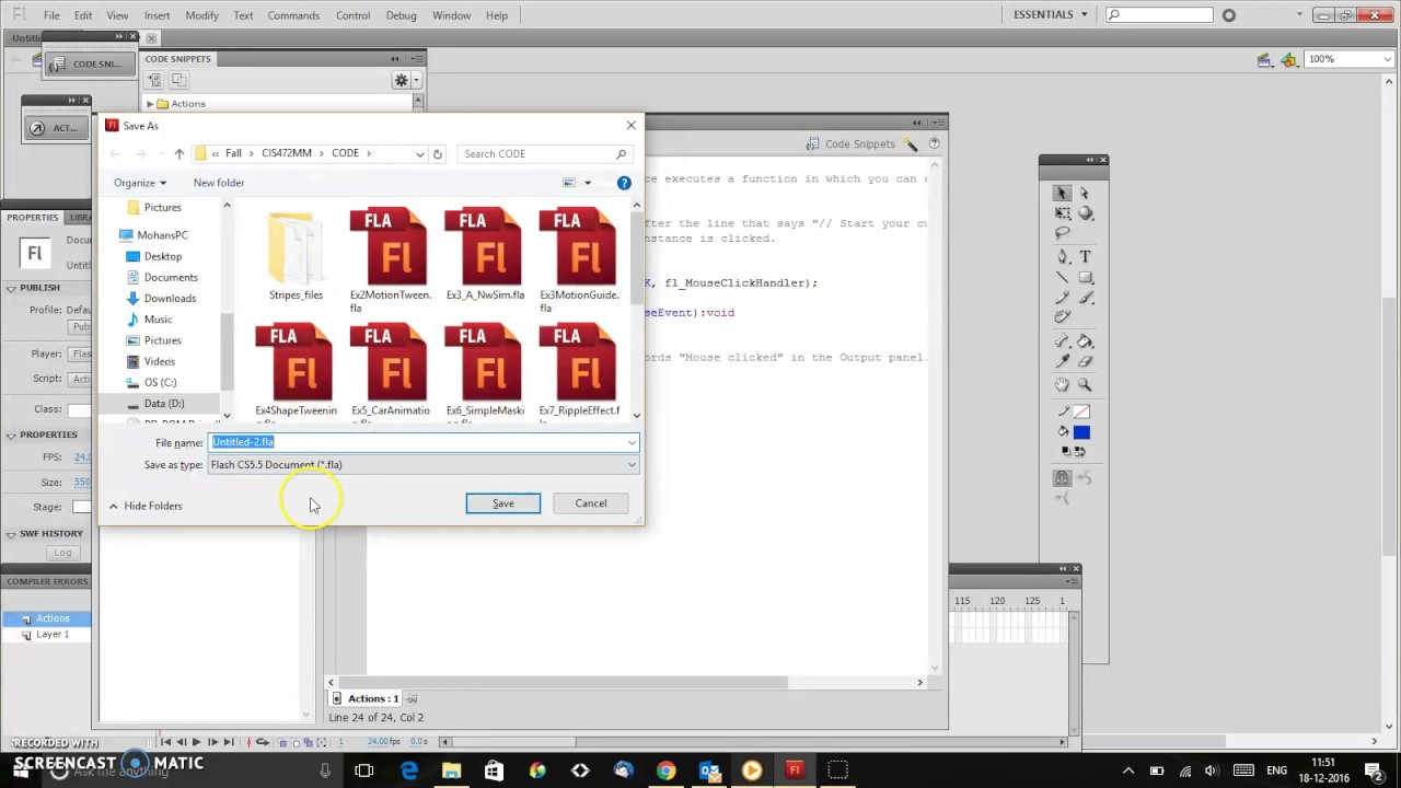 Simple Calculator in Adobe Flash using Actionscript