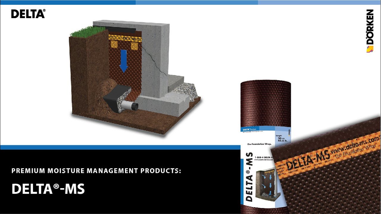 How to Install DELTA®-MS Dimpled Membrane (English)