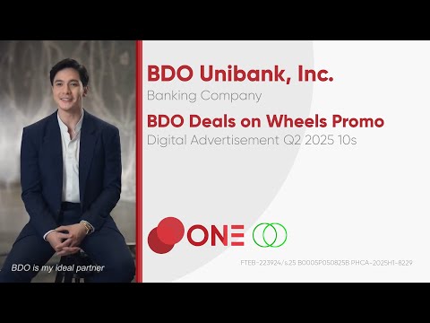 BDO Deals On Wheels Promo Digital Ad Q2 2025 10s (Philippines) [ST]