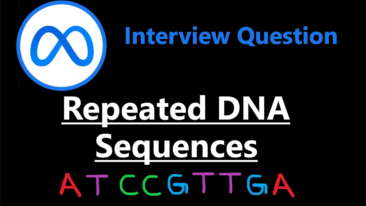 Repeated DNA Sequences - Leetcode 187 - Python