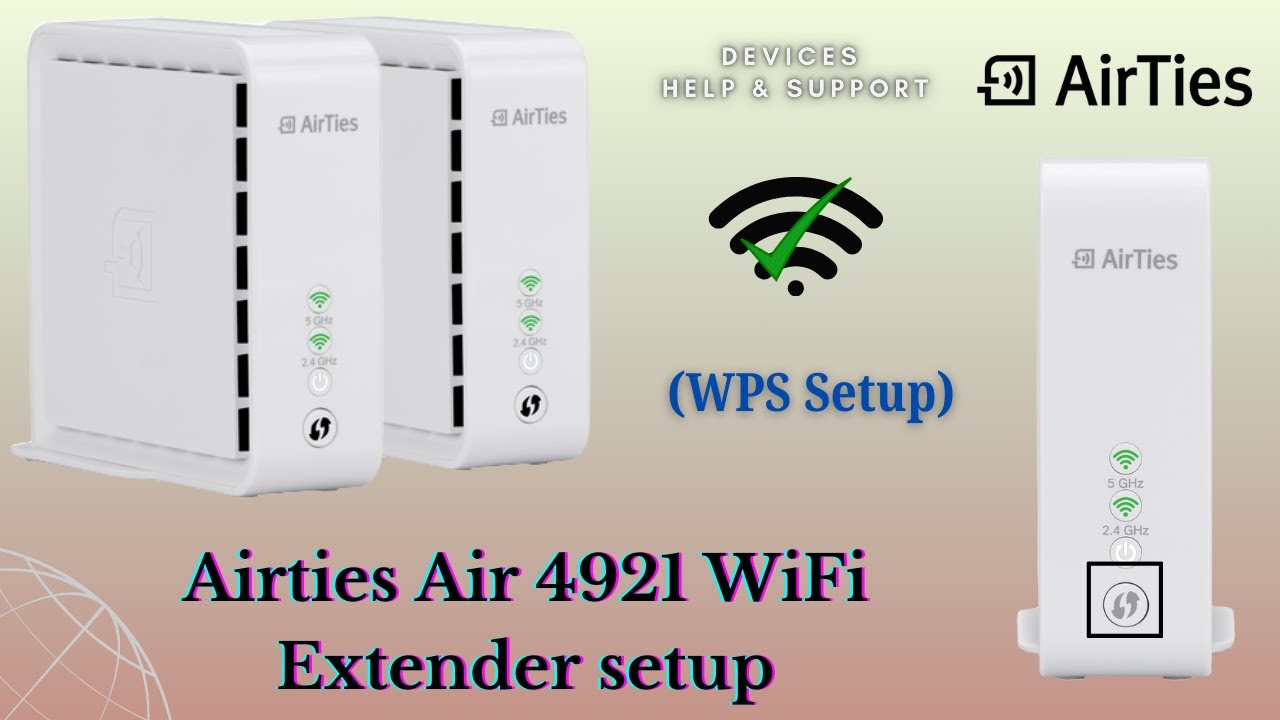 Airties Air 4921 WiFi Extender setup | How to setup Airties Air 4921 - Easy & short setup guide