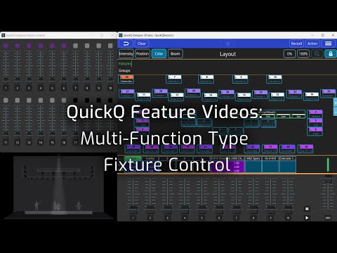 QuickQ Feature Videos: Multi Function Fixtures Control