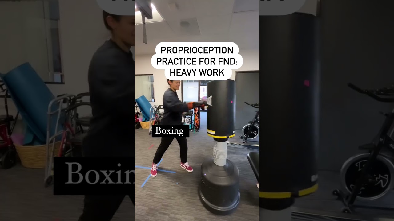 Proprioception Practice for FND: Heavy Work