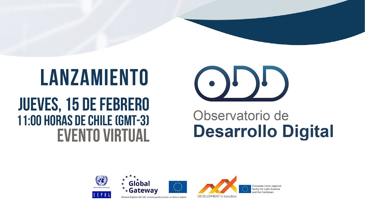 Lanzamiento del sitio web del Observatorio de Desarrollo Digital (ODD)