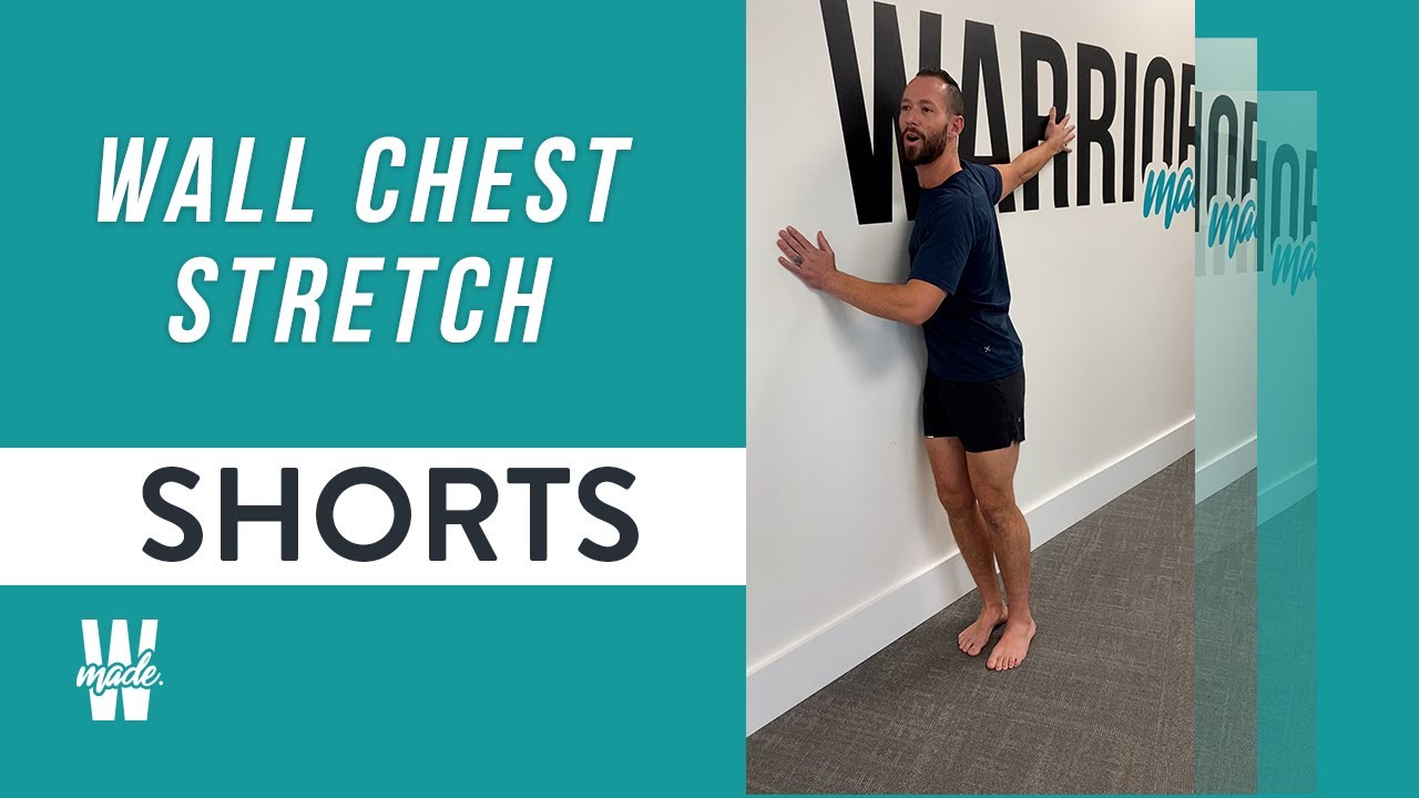Shoulder Mobility Week 2 - Wall Chest Stretch #shorts