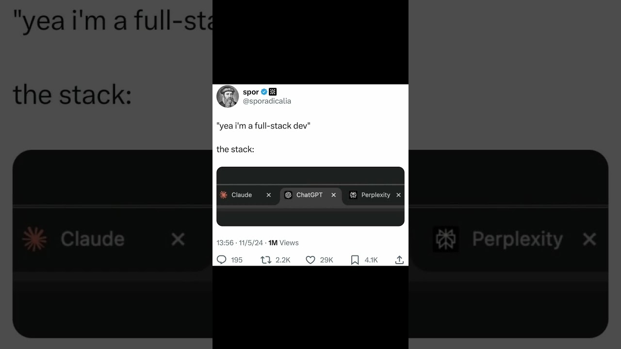 “Full-Stack Dev Be Like 😂 | Coding Meme”