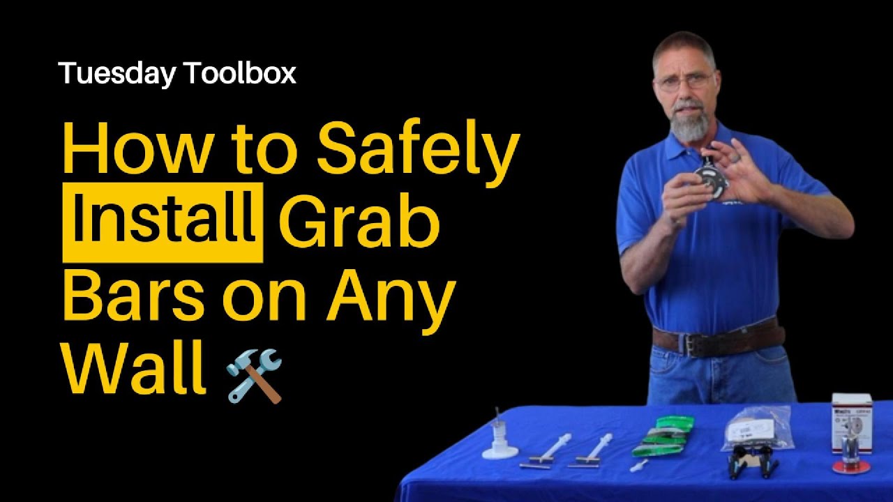 How to Safely Install Grab Bars | Grab Bar Installation with Chris Moore