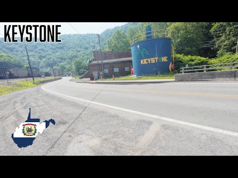 Keystone, West Virginia I Southern WV I Coal Mining I Norfolk Southern I 4K