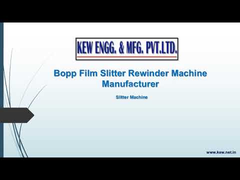 Bopp Tape Slitting Machine - BOPP Tape Slitting Rewinding Machine ...