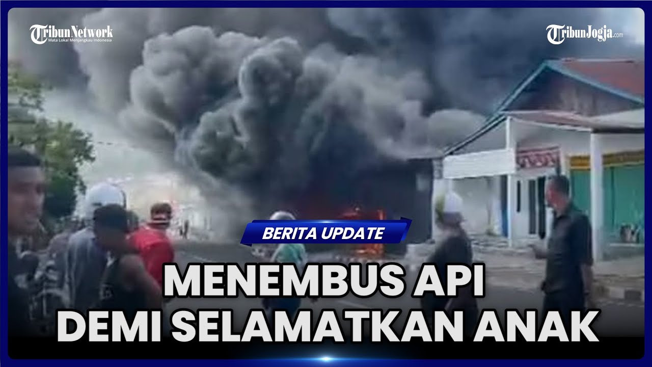 IBU HAMIL IKUT TEWAS SETELAH TEMBUS KOBARAN API DEMI SELAMATKAN 2 ANAKNYA
