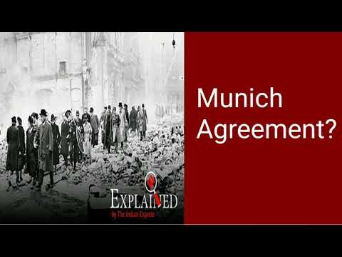 Munich Agreement in Hindi for UPSC IAS exam