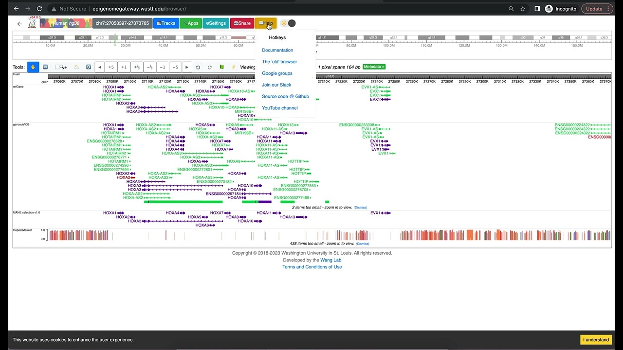 1 - Introduction - WashU Epigenome Browser
