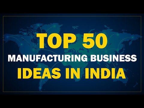 Top 50 Manufacturing Business Ideas in India | iiiEM Global
