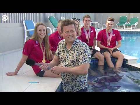 Poolside reporter’s awkward live TV moment goes viral – TimePost Newspaper