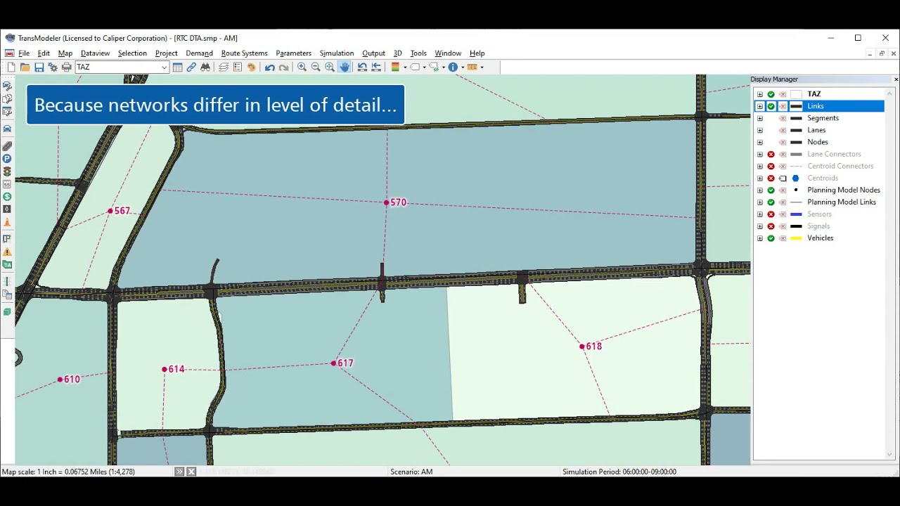 TransModeler 6.0: Centroid Import
