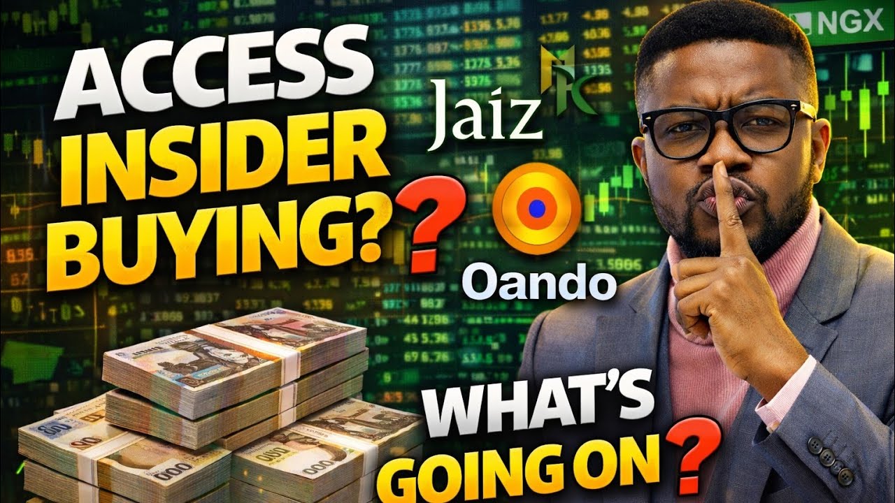 ACCESS BANK Insider Activity Raises Questions 🚨 JAIZ BANK & OANDO Could Be Preparing for Big Moves
