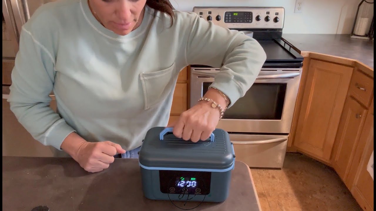 Amazon Home /GEARGO 𝐔𝐩𝐠𝐫𝐚𝐝𝐞𝐝 Cordless Electric Lunch Box / Hot Lunch Anywhere — No Microwave Needed