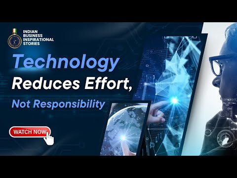 Technology reduces Effort, Not Responsibility | Faisal Rehmani | IBIS | BLL #technology #genz