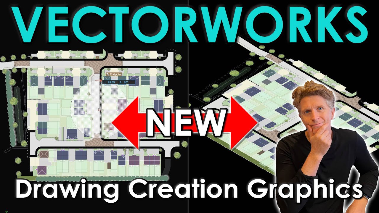Vectorworks 2026 - New Drawing Creation Graphics
