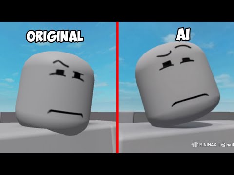 Roblox memes ran through Hailuo AI (Minimax AI)