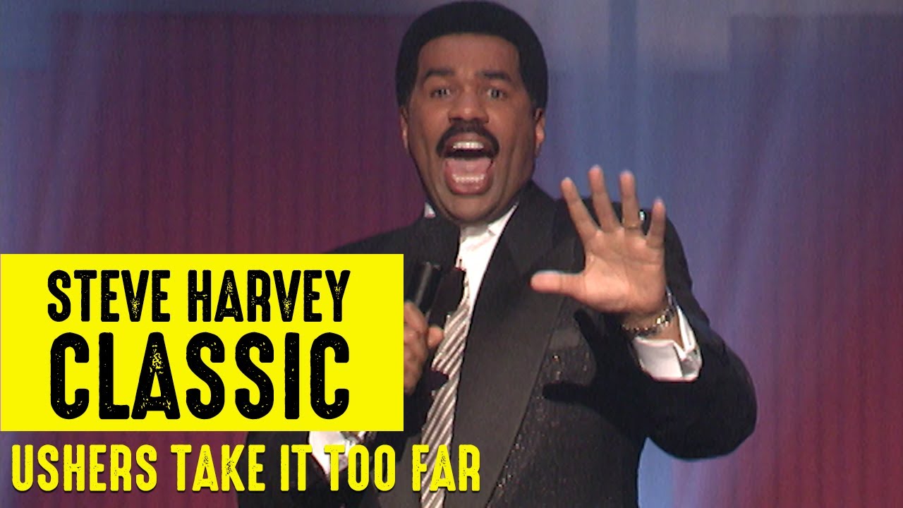 Church Ushers Take It Too Far 😂😂  | Steve Harvey Classic