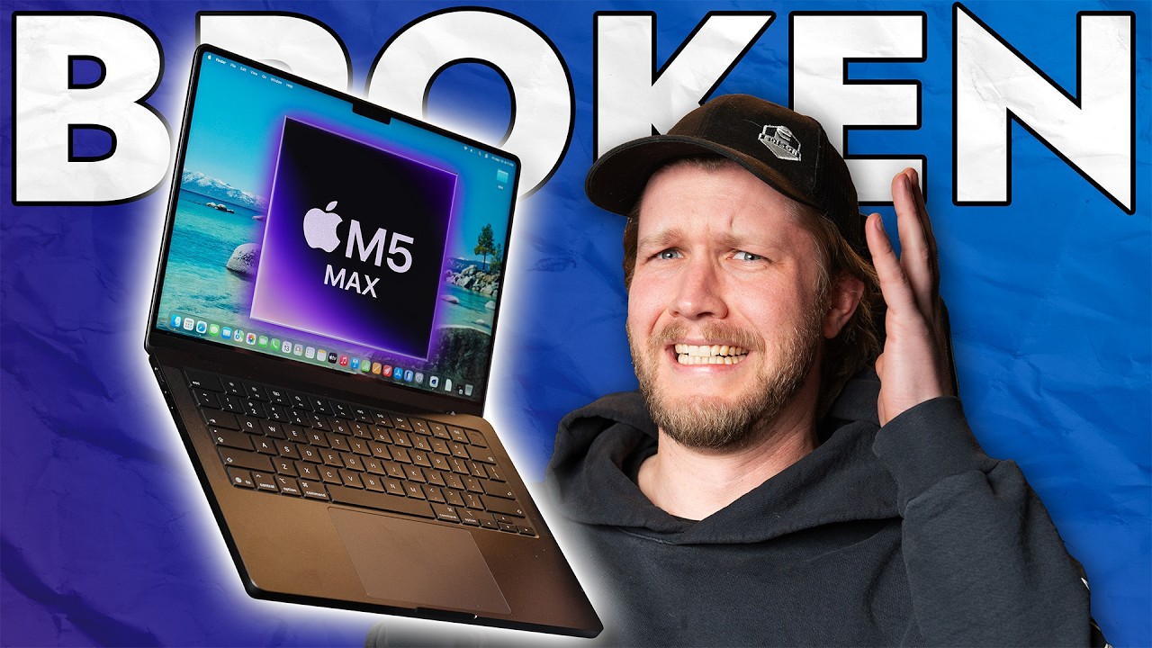 Apple's M5 Max has a HUGE Problem