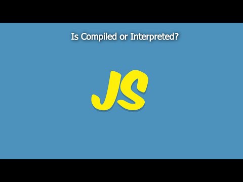 Is Javascript compiled or Interpreted?
