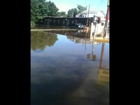 FLOOD - Artireal Route 44-55 of Poughkeepsie New York (Hurricane Irene)