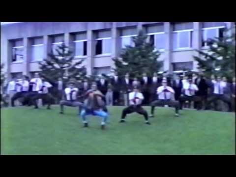College days at I.C.U. Mitaka, Tokyo, Japan FIRST MEN'S DORM BAKAYAMA 1991 - 8 Man Dance!