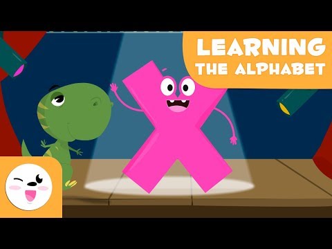 Learn the letter "X" with Max the T-Rex | The alphabet for children - Phonics For Kids