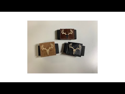 Minimalist Men's Wallet by Simply Classic || Scrap Buster Project