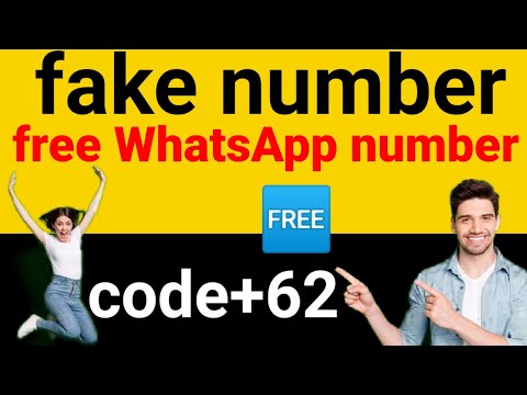 free WhatsApp number 🤩 fake country Indonesia +62 March 19, 2023