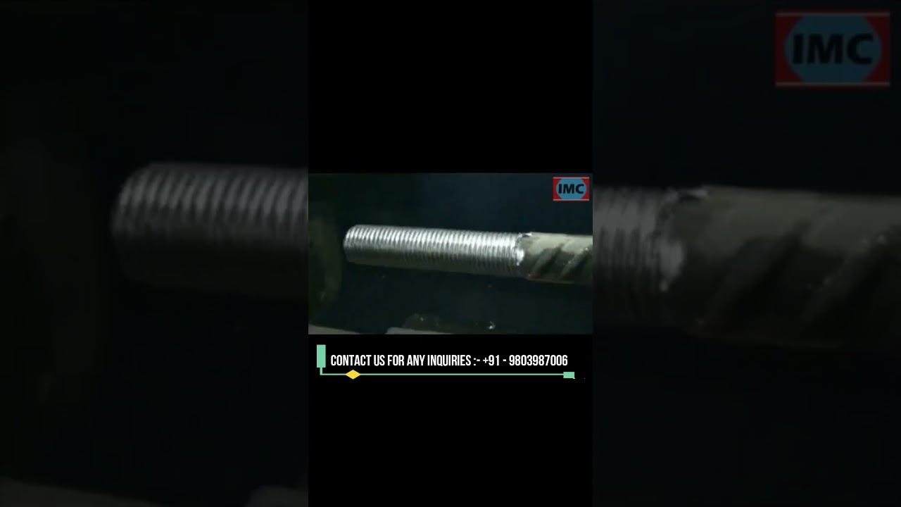 High-Quality Rebar Threading Machine for Construction Projects