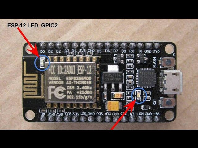 Wifi Module - NodeMCU Lua ESP8266 ESP-12E Module With CP2102 Importer from Vadodara