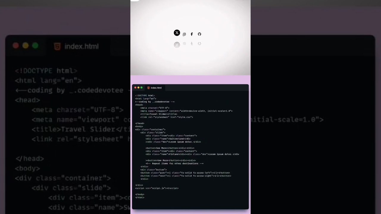 Mastering Icons using #html #css #javascript #trending #python #coding #webdevelopment #programming