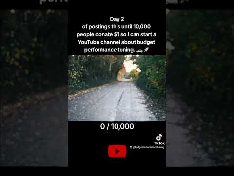 Day 2 - Donation for starting DIY budget perfomance tuning YouTube channel! #day2 #turbo #youtube