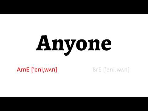 How to Pronounce anyone in American English and British English