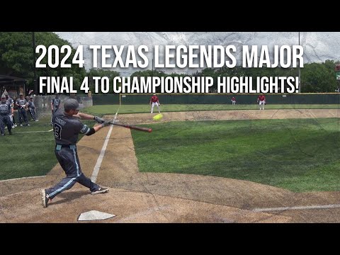 Final 4/Sunday Highlight Clips - 2024 Texas Legends Major!