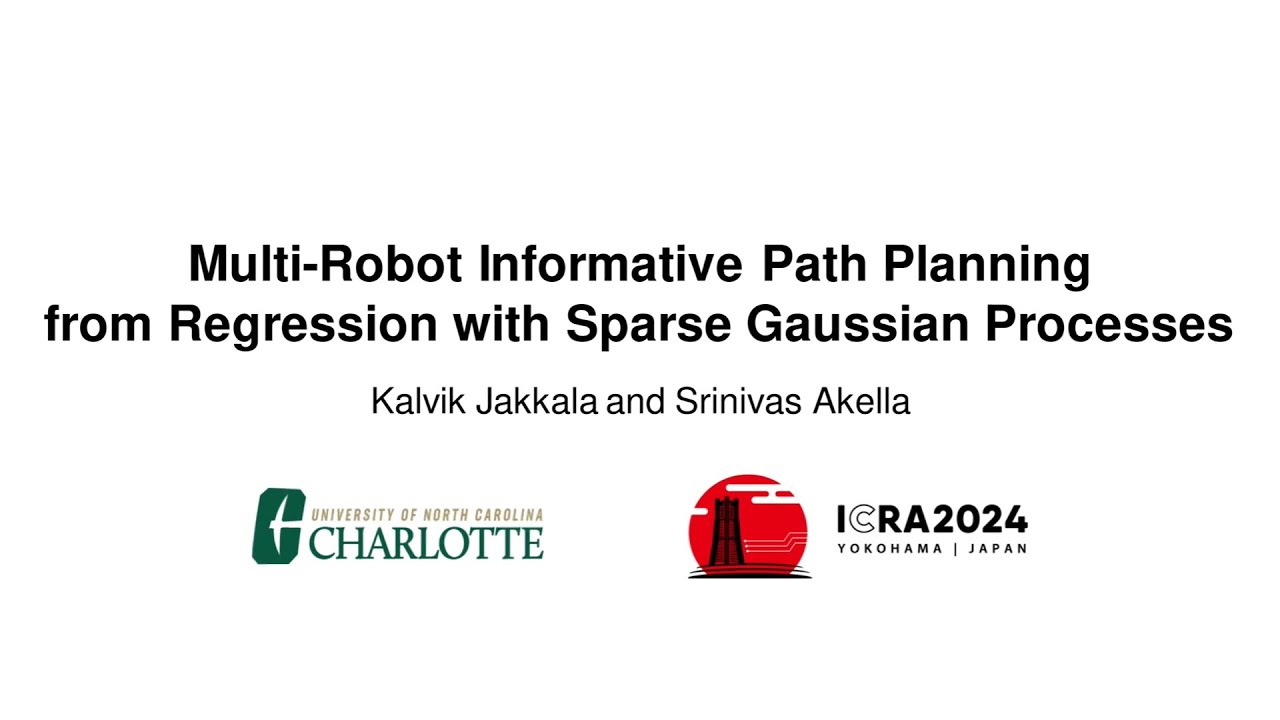 Multi-Robot Informative Path Planning from Regression with Sparse Gaussian Processes