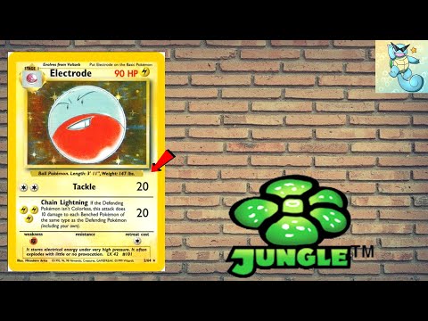 Pokemon TCG Jungle Error No Symbol Jungle Electrode!