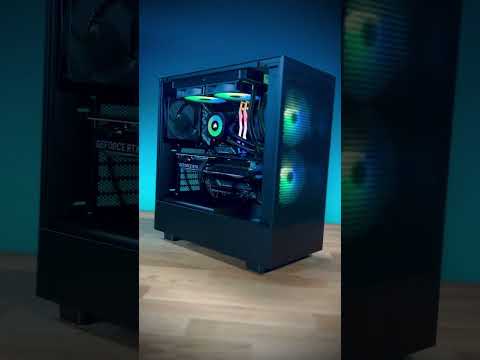 NZXT H5 Flow RGB with the NEW Corsair Nautilus AIO!
