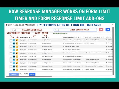 How do I edit google form response?